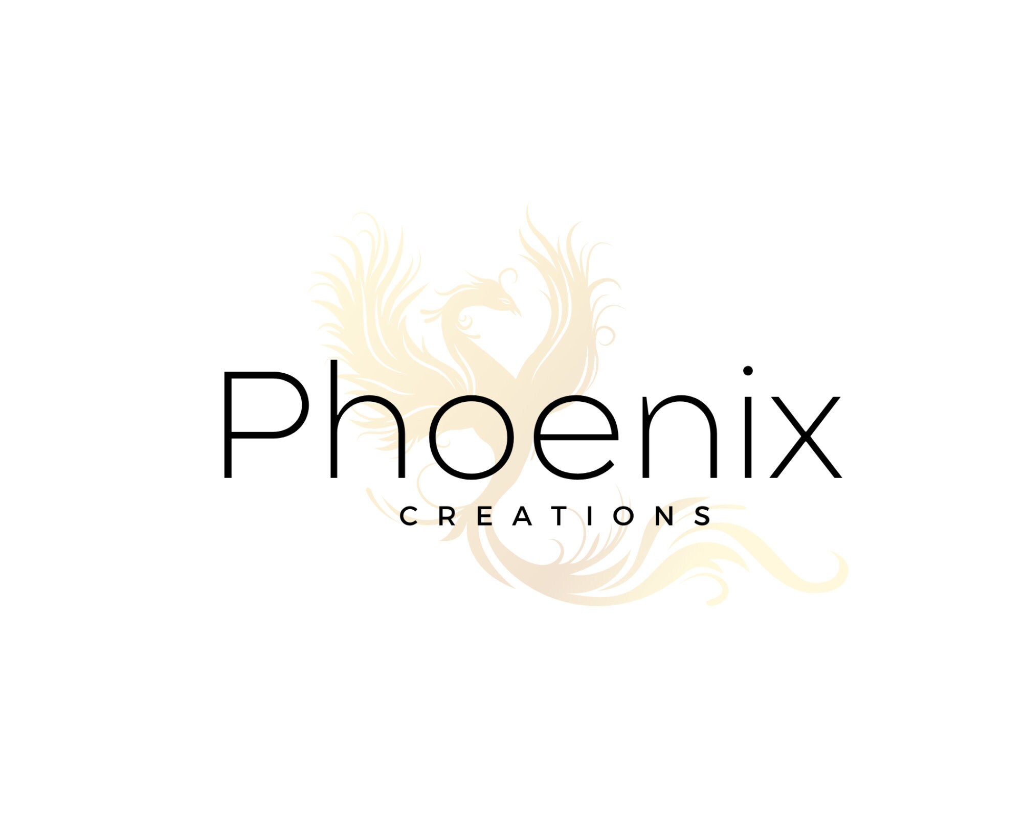 Phoenix Logo Design Brand Template Canva Bird Logo Editable - Etsy UK