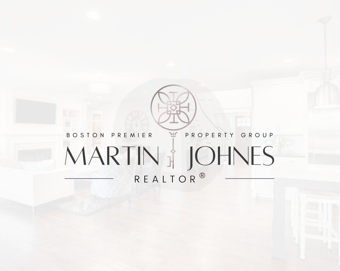 Key Logo Design Realtor Logo Template Real Estate Brand - Etsy