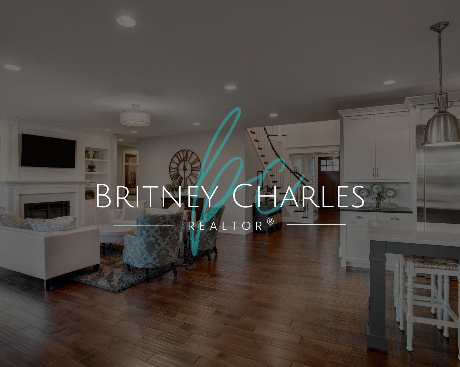 Rose Gold Realtor Logo Signature Logo Design Modern Real - Etsy