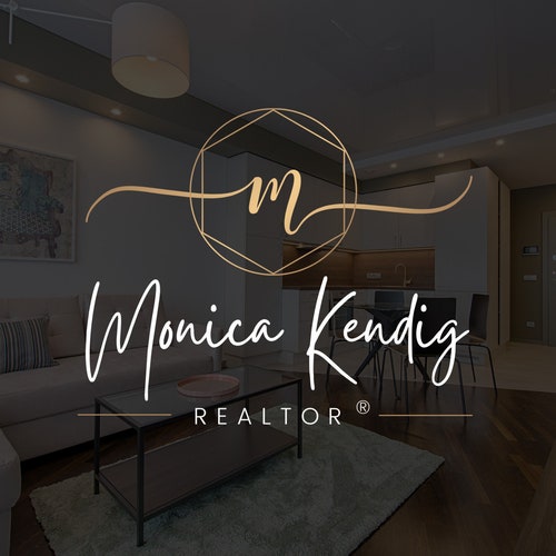 Realtor Logo Design Real Estate Logo and Branding Template - Etsy