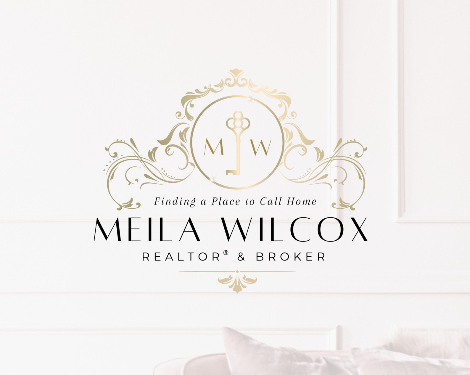 Realtor Logo and Branding Design Template Canva Real Estate - Etsy