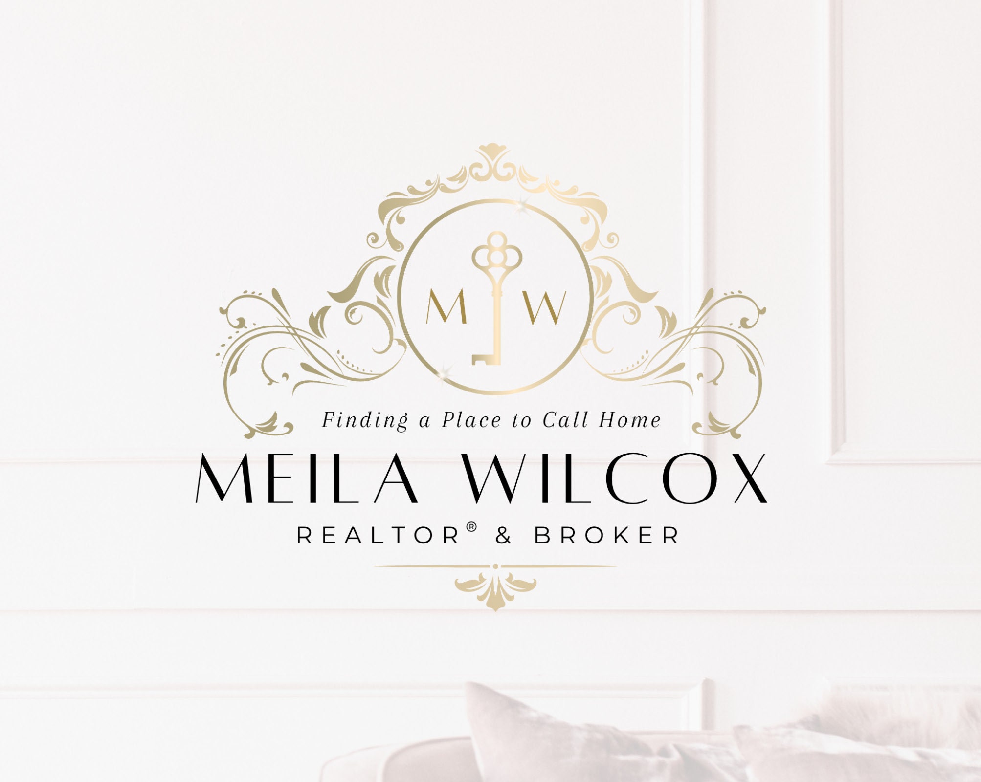 Realtor Logo and Branding Design Template Canva Real Estate - Etsy