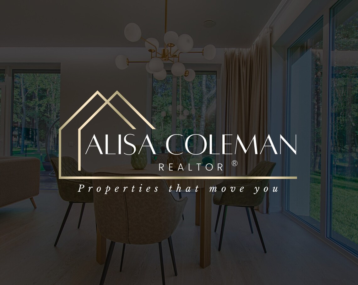 Realtor Logo and Branding Design Template Canva Real Estate - Etsy