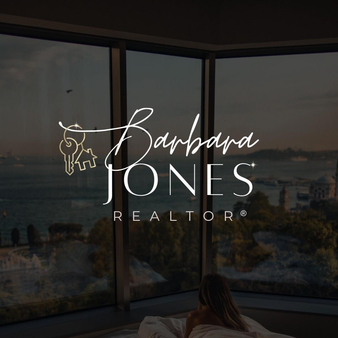 Gold Realtor Logo, House Logo Design, Modern Real Estate Logo, Canva ...