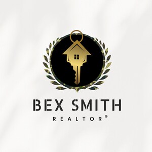 Military Realtor Logo, Veteran House Logo, Gold and Camo Real Estate ...