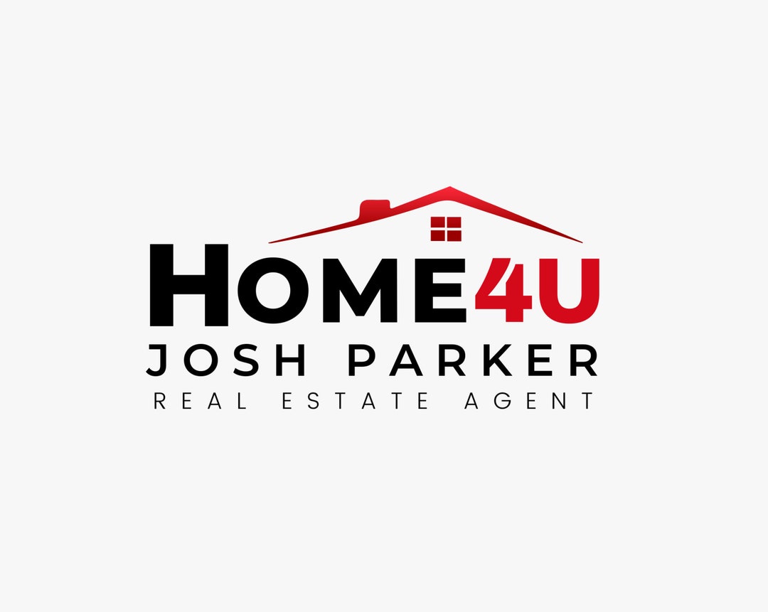 Red House Logo Design, Real Estate Logo, Builders Logo, Property ...