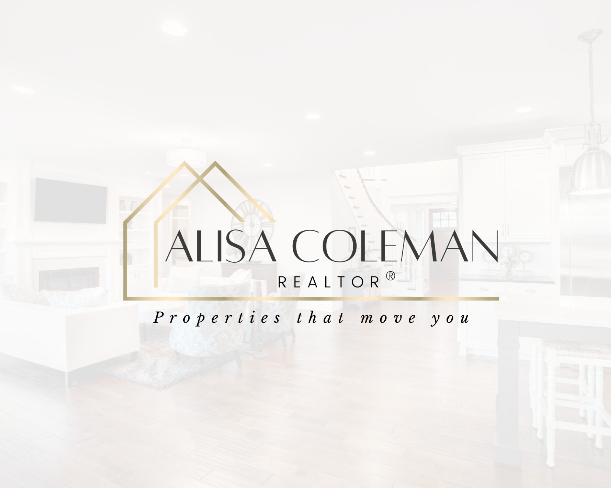 Realtor Logo and Branding Design Template Canva Real Estate - Etsy