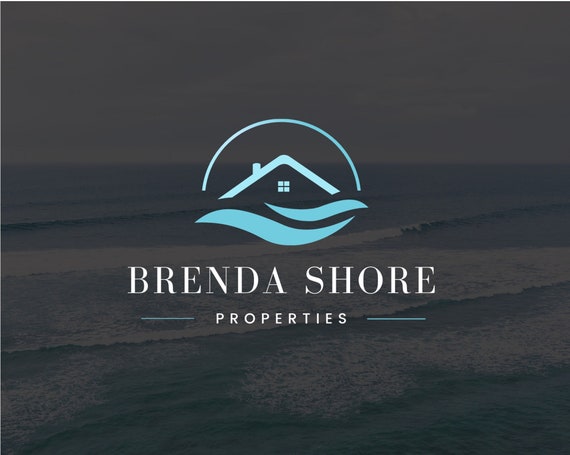 Sea House Logo Vacation House Logo Rentals Logo Design - Etsy