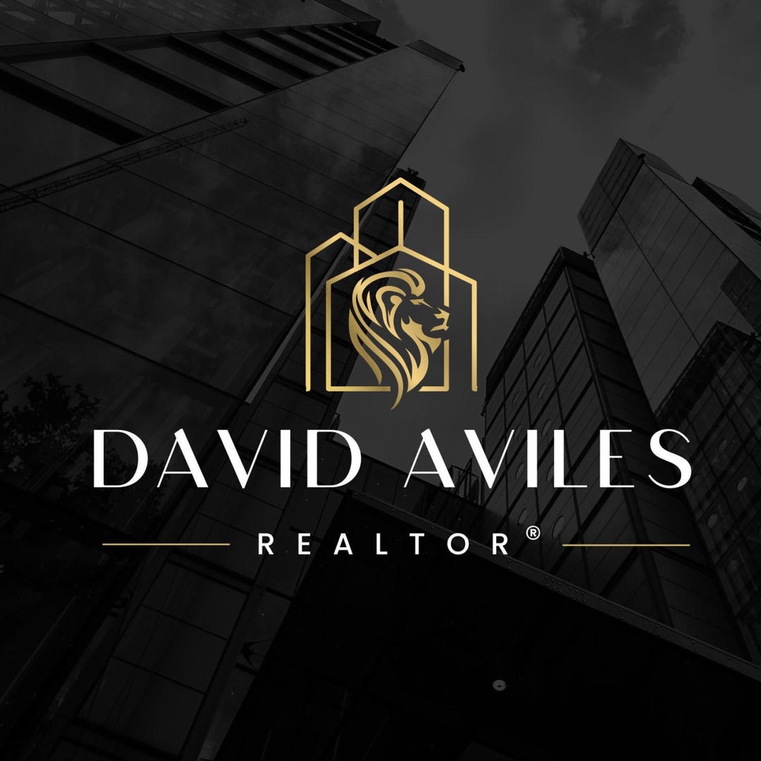 Realtor Logo and Branding Design Template Canva, Real Estate Lion Logo ...