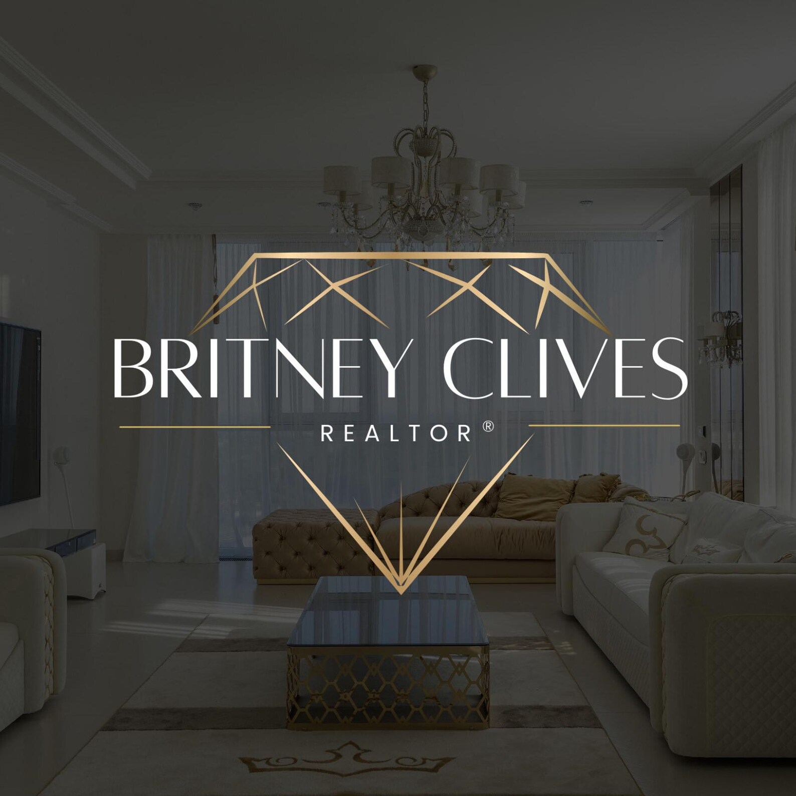 Gold Diamond Realtor Logo Design: Luxury Branding Canva Template (PDF ...