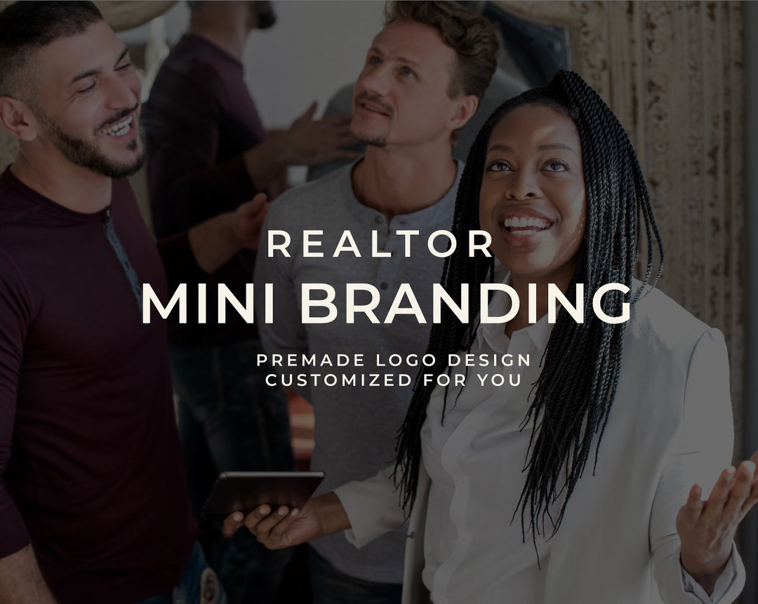 Modern Realtor Logo and Branding Design, Premade Logo Canva Template ...