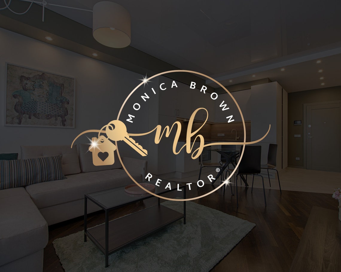 Realtor Logo Design Real Estate Logo and Branding Template - Etsy