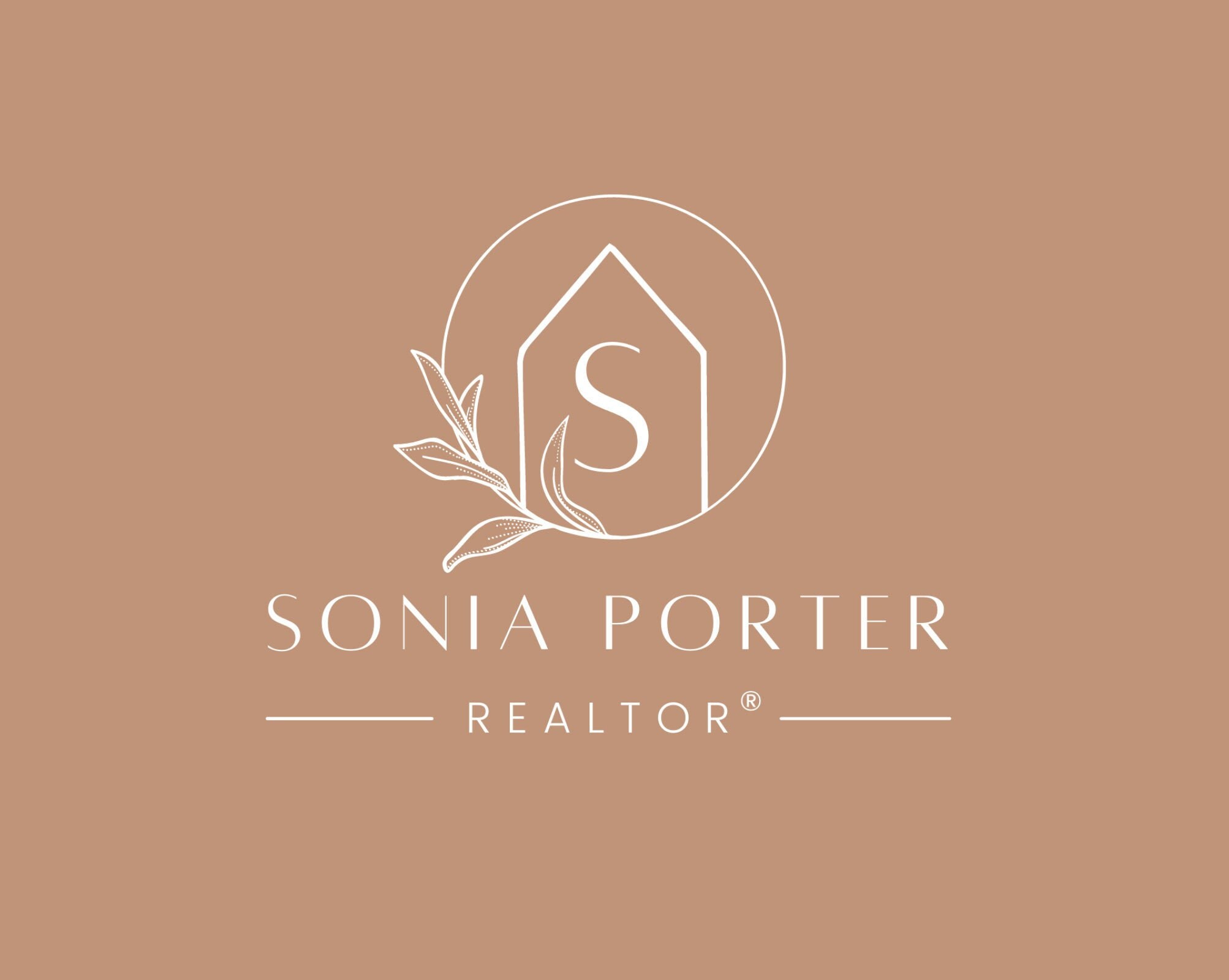 Realtor Logo and Branding Design Template Canva Real Estate - Etsy