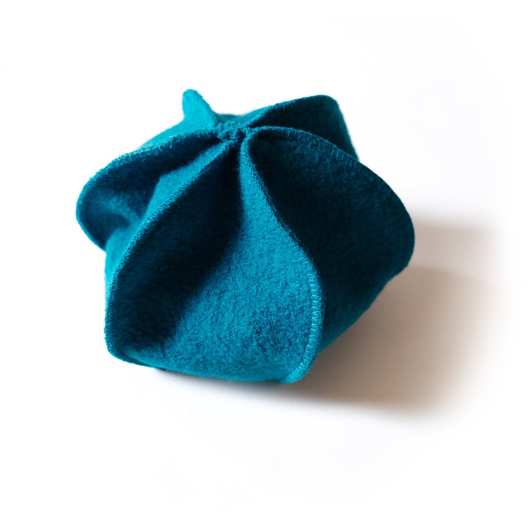 TAMI Turquoise Wool Fulled Hat, Wool Hat for Women From Schnuck-schnuck ...