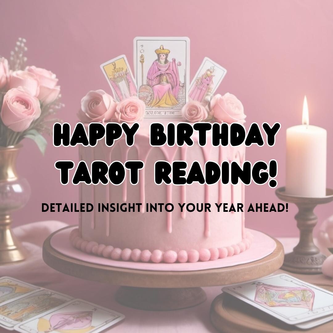 Birthday Tarot Reading by Brittany Moon - Etsy