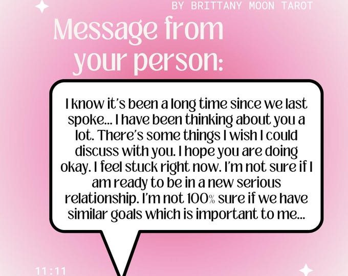 Channeled Handwritten Messages From Your Lover Same Day Same Hour Twin ...