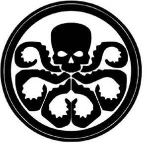 Marvel Hydra Logo Decal, Hydra Logo Sticker, ,laptop Sticker,car ...