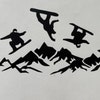 Burton Snowboard Decal (large 7''-10'') – Burton Mountain Vinyl Sticker ...