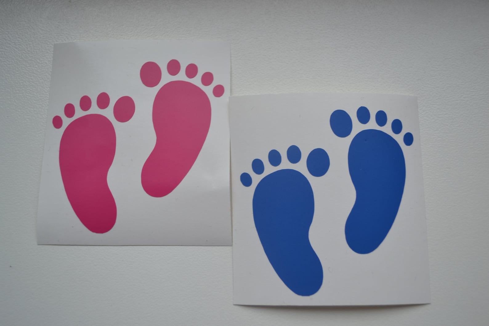 Set of 10 Pairs Baby Feet Vinyl Decals, Baby Feet Decals, Baby Feet ...