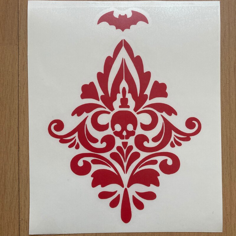 Skull Damask - Etsy