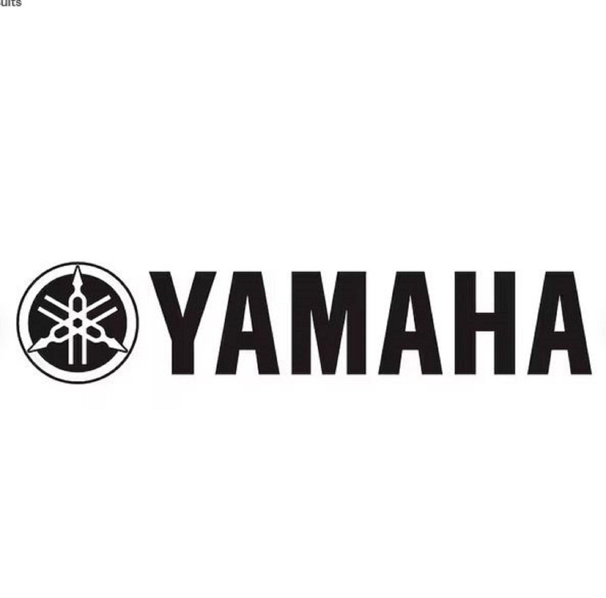 Set of 2 Yamaha Logo Vinyl Decal Car Window Bumper Sticker - Etsy