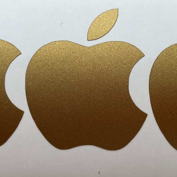 Apple Logo Sticker iPhone - Etsy