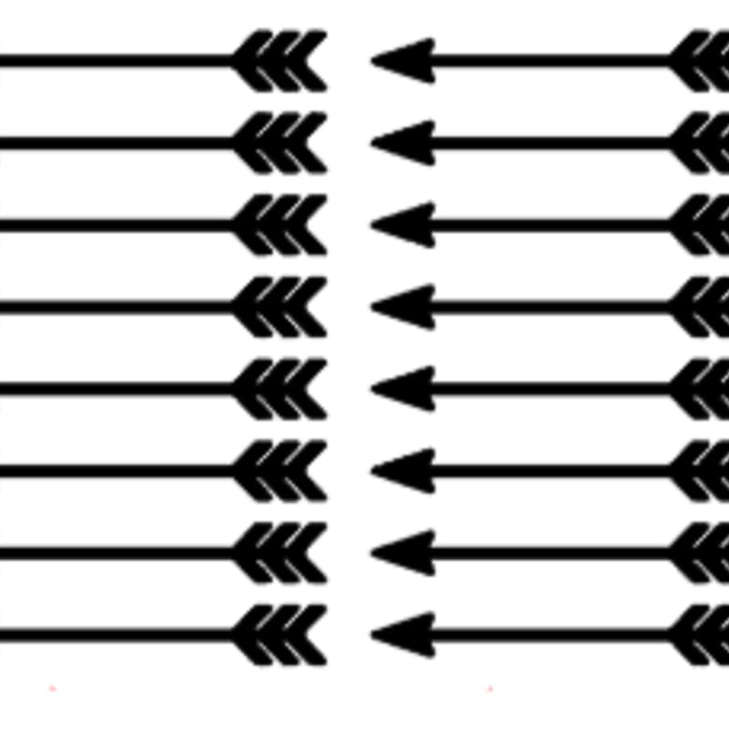Arrow Stickers - Etsy