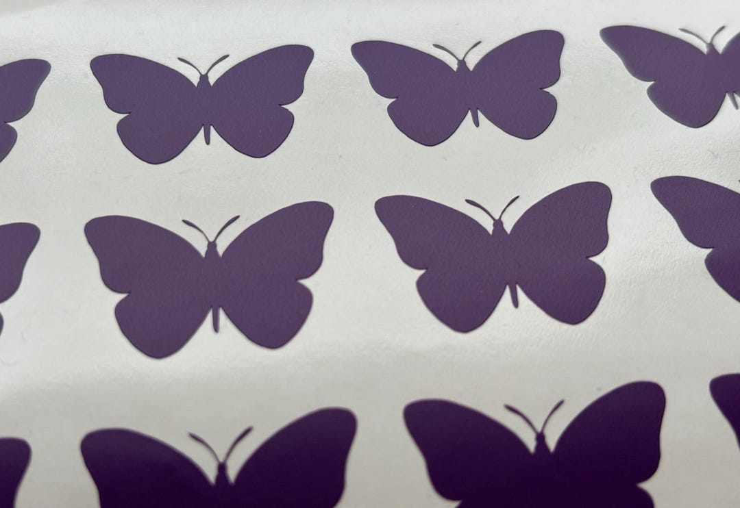 Set of 20 Butterfly Vinyl Decals, Butterfly Stickers, Butterfly Baby ...