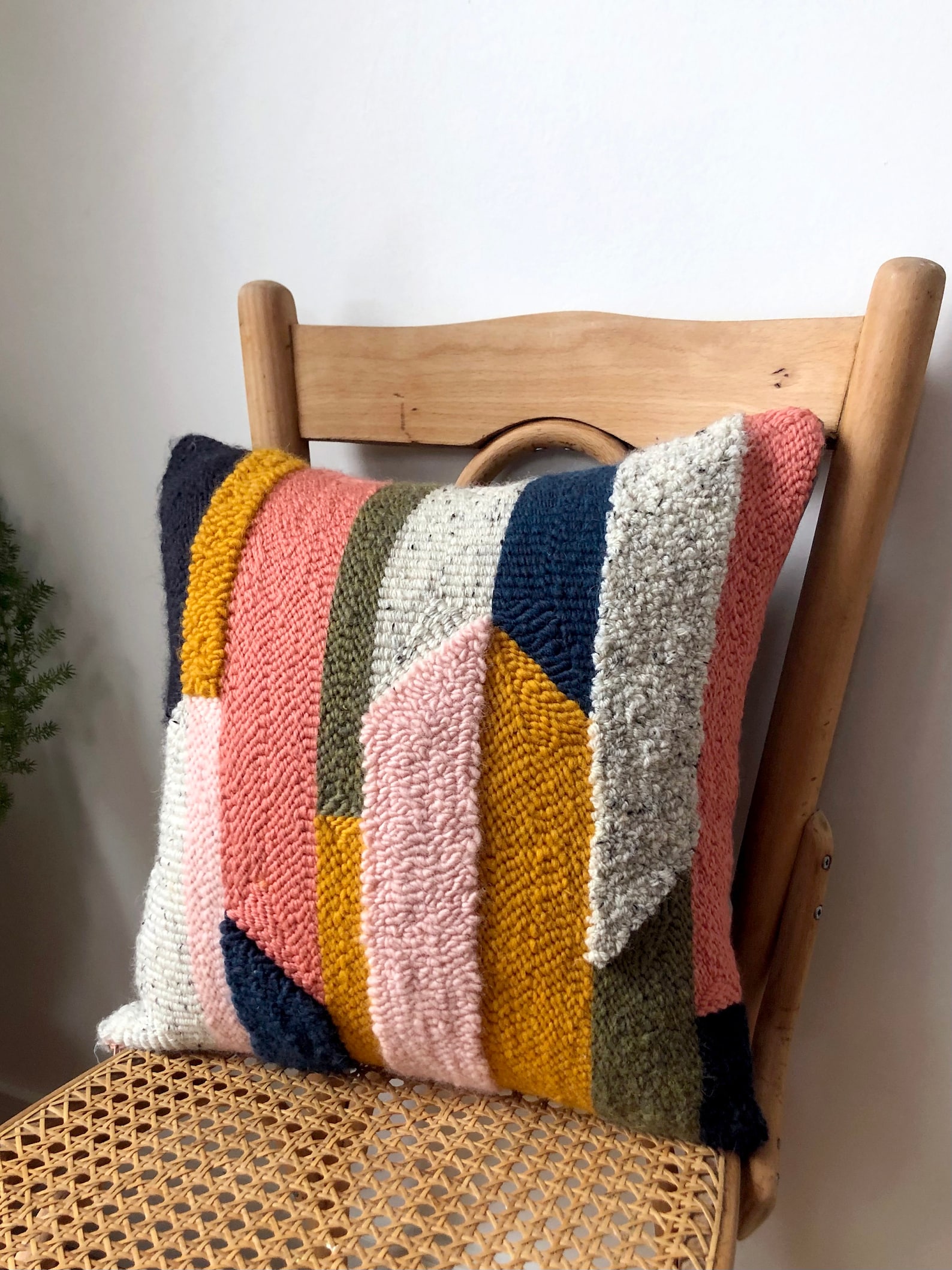 Punch Needle Pattern for Lines Pillow - Instant Download Printable PDF ...