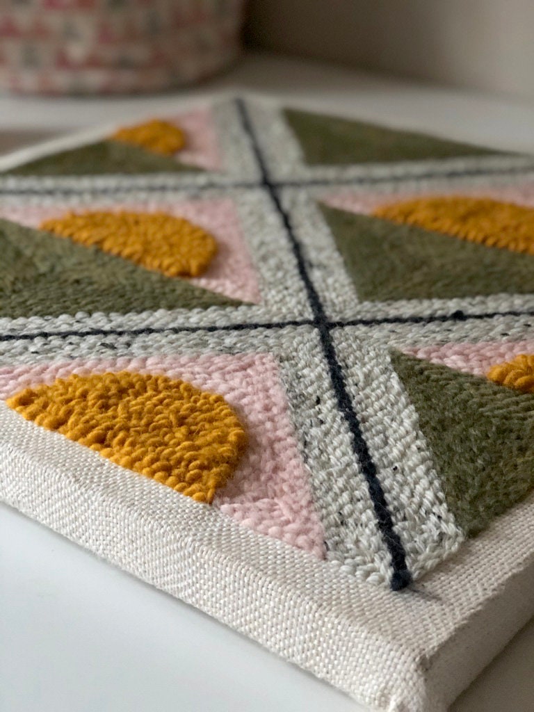 Punch Needle Pattern for Sunset Pillow Instant Download - Etsy