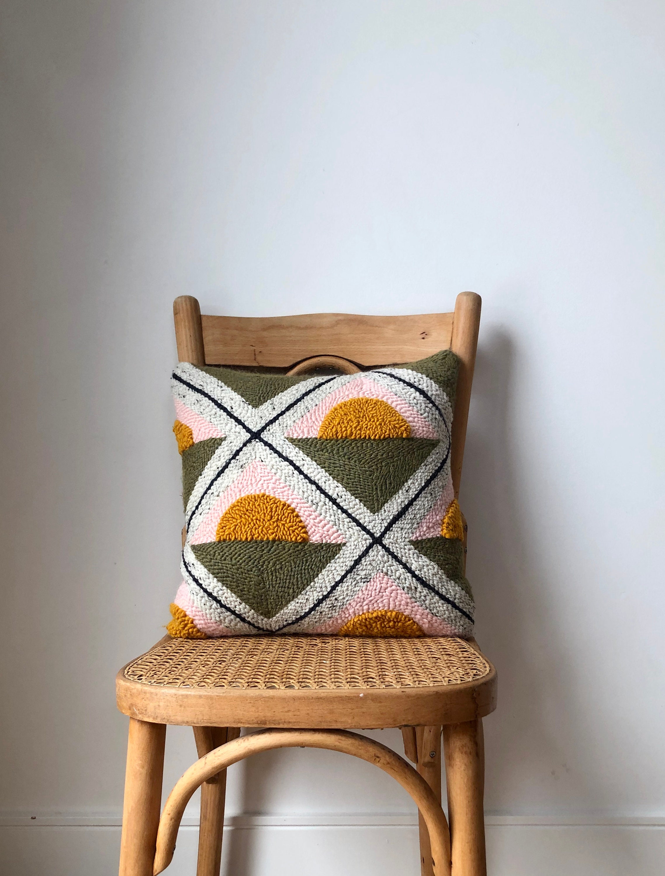 Punch Needle Pattern for Sunset Pillow Instant Download - Etsy