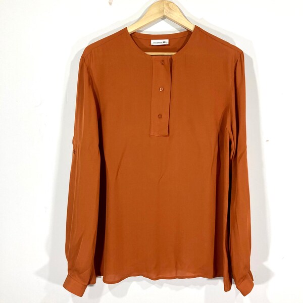 Rust Blouse - Etsy
