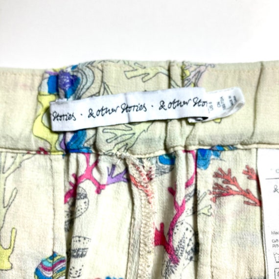 Printed Crape Trousers / & Other Stories / Flocked / … - Gem