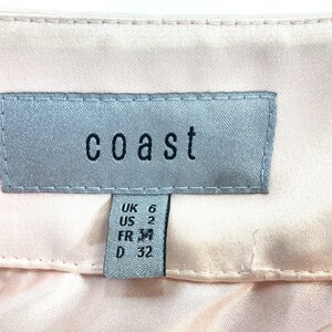 Layered Fishtail Skirt / Coast / Pink / Satin / Modern Vintage / Size ...