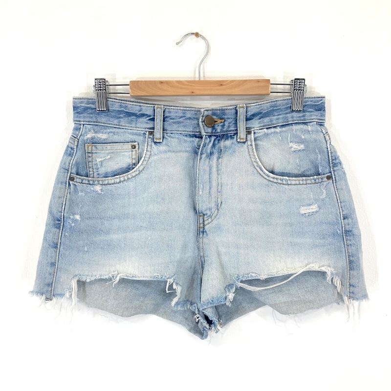 Blue Jean Shorts - Etsy