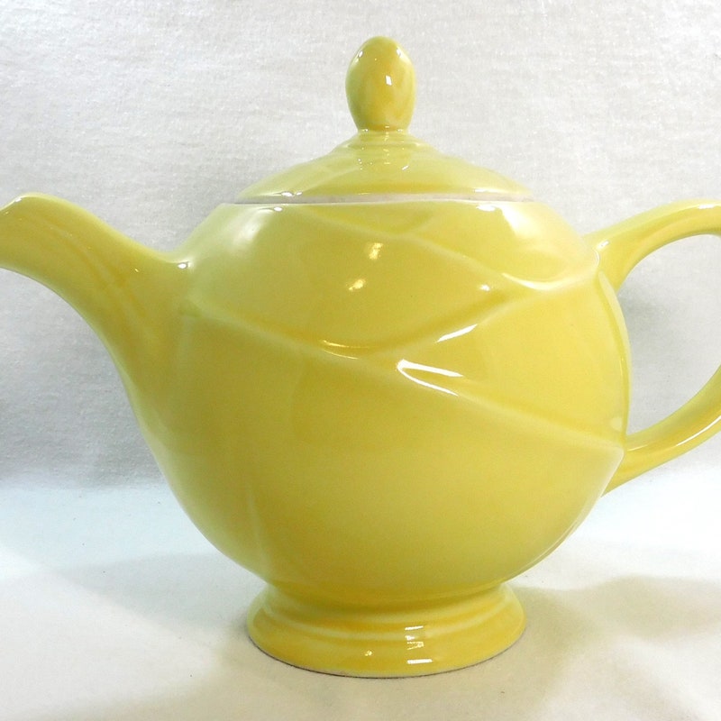 Yellow Teapot - Etsy