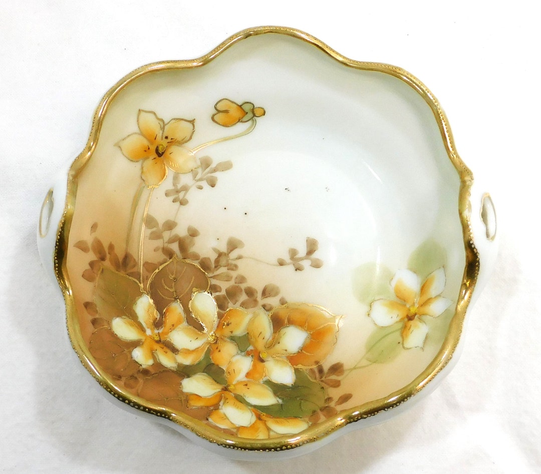 Hand Painted Nippon Candy Dish