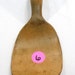 Vintage Kitchen Utensil Wooden Butter Paddle Curved Design 8 7/8 Long ...