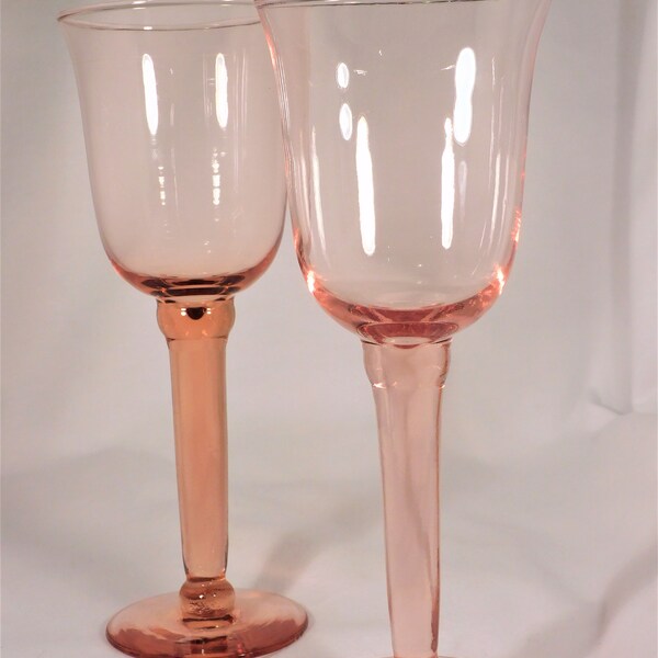Pink Goblets - Etsy