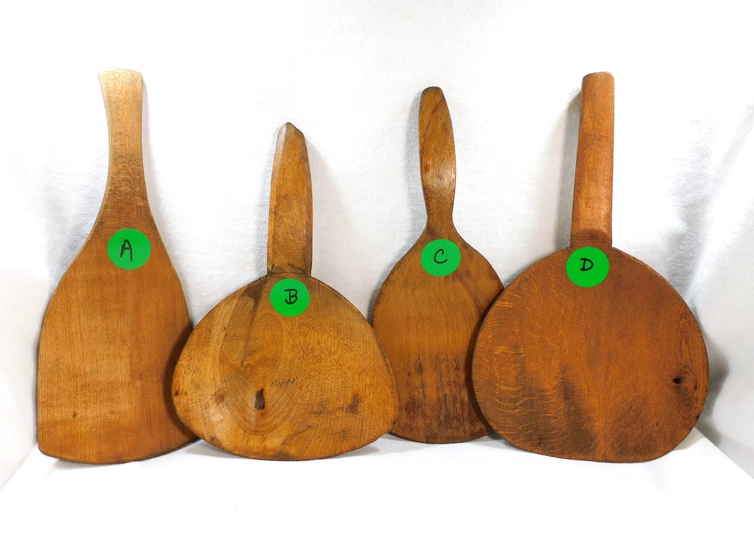 Antique Wooden Butter Paddles 4 Different Types EACH SOLD Separately ...
