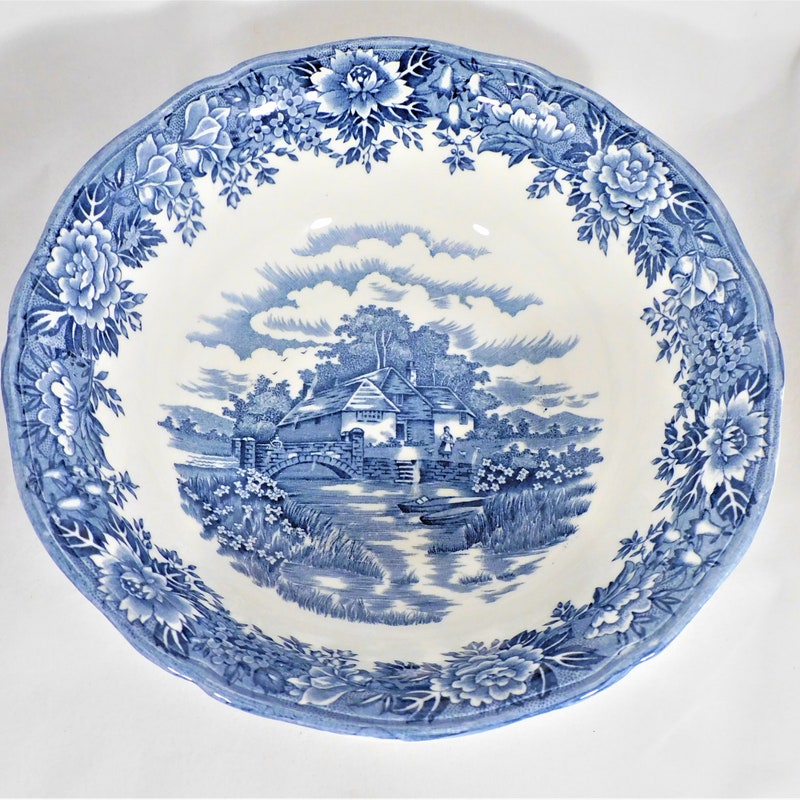 Blue Transferware - Etsy