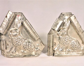 Rabbit Chocolate Mold Vintage - Etsy