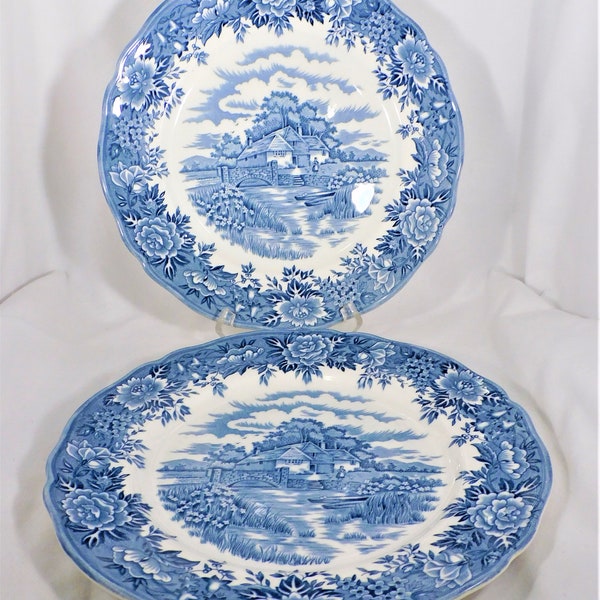 English Village Plates - Etsy