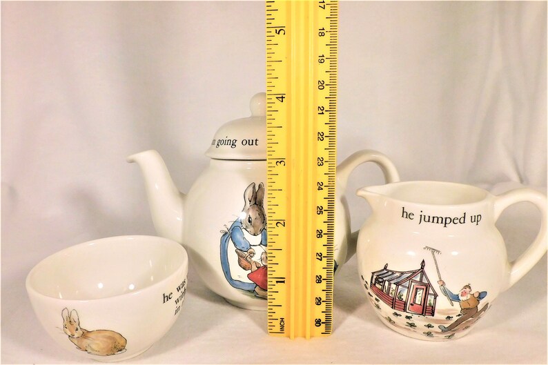 Wedgewood Porcelain England Peter Rabbit Child's 4 Pcs - Etsy