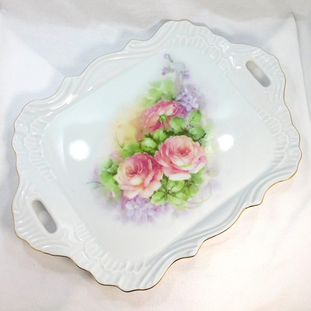 Vintage Winrose Collection USA Porcelain Open Handled Tea Dresser ...