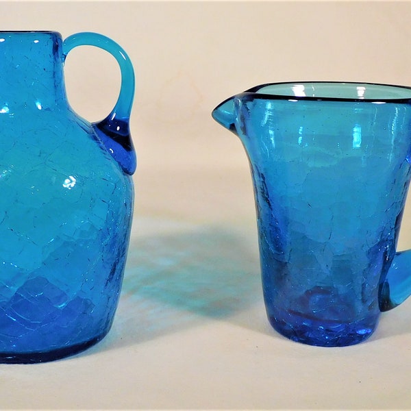 Small Glass Pitcher - Etsy