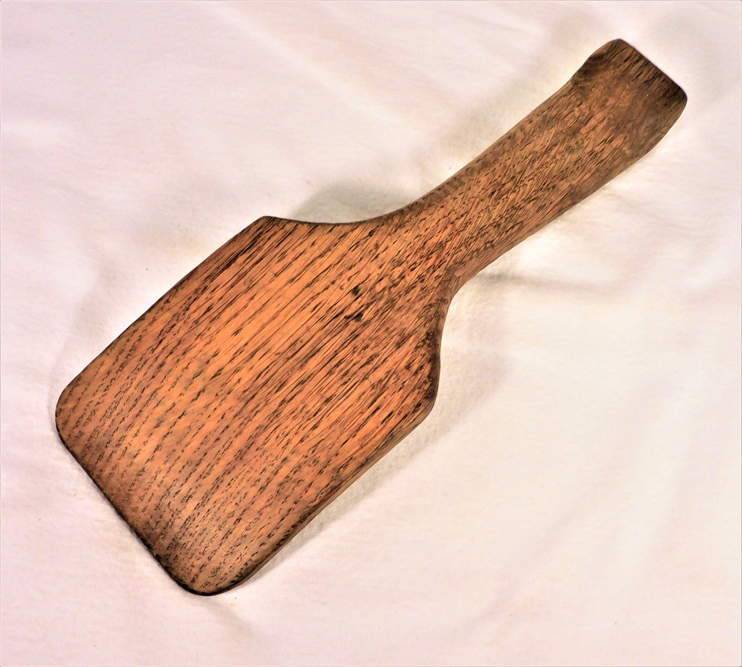 Vintage Wooden Butter Paddle Hand Made Heavy 9" Long 3.25" Wide ...