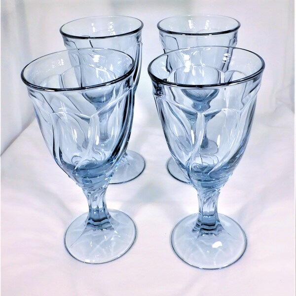 Blue Glassware - Etsy