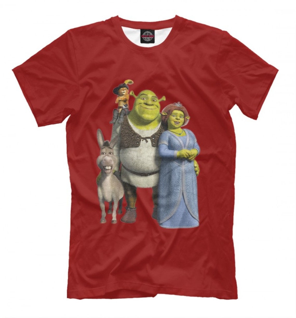 Shrek Characters T-Shirt Men's Women's All Sizes | Etsy
