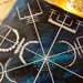 Vegvisir Rune Original Painting 20x20cm - Etsy UK